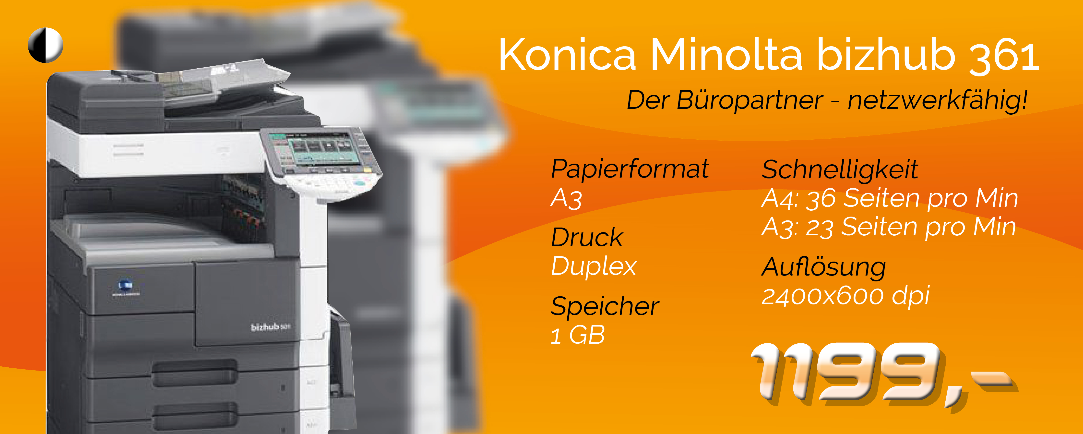 Gebrauchte Drucker und gebrauchte Kopierer - druckerhaus24.de