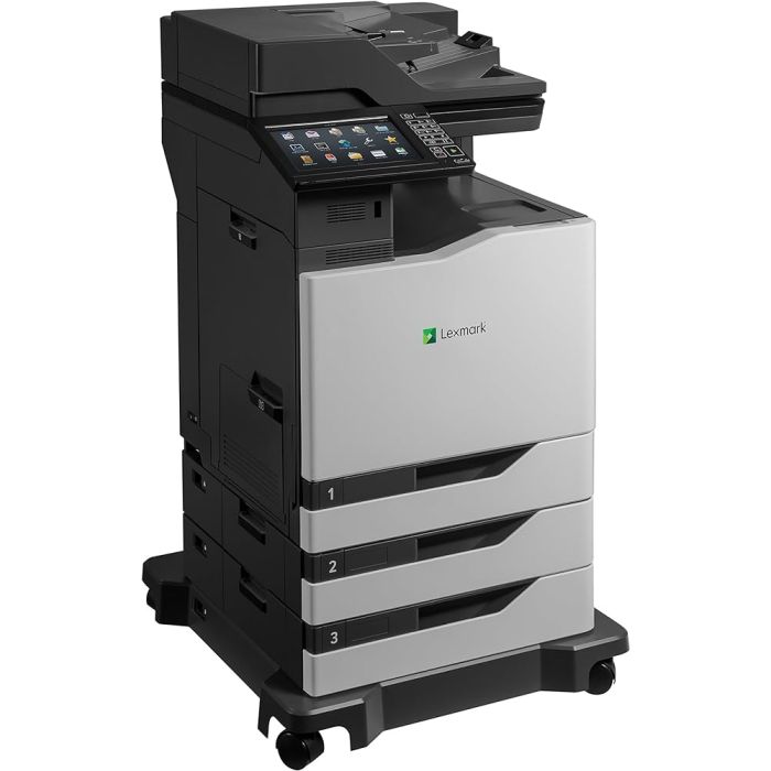 Lexmark CX825dte - 42K0051 MFP Farbig A4 USB LAN Duplex + 92.000 Seiten ...