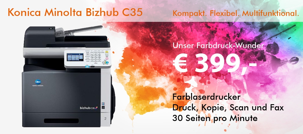 Gebrauchte Drucker und gebrauchte Kopierer | Druckerhaus24.de